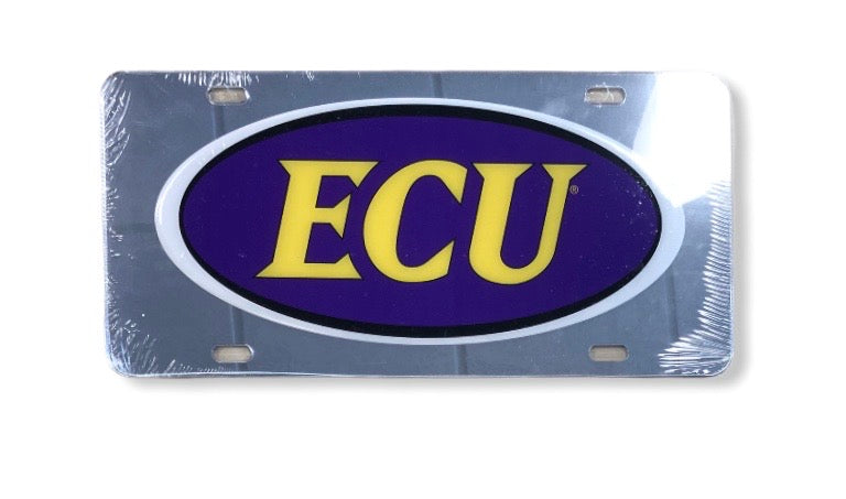 ECU Dome License Plate – Stadium Sports